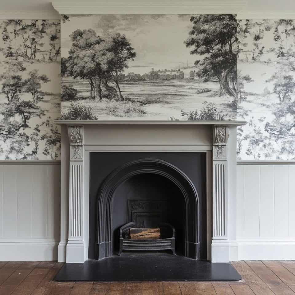Chimney Breast Modern Alcove Ideas: Stylish Storage and Display ...